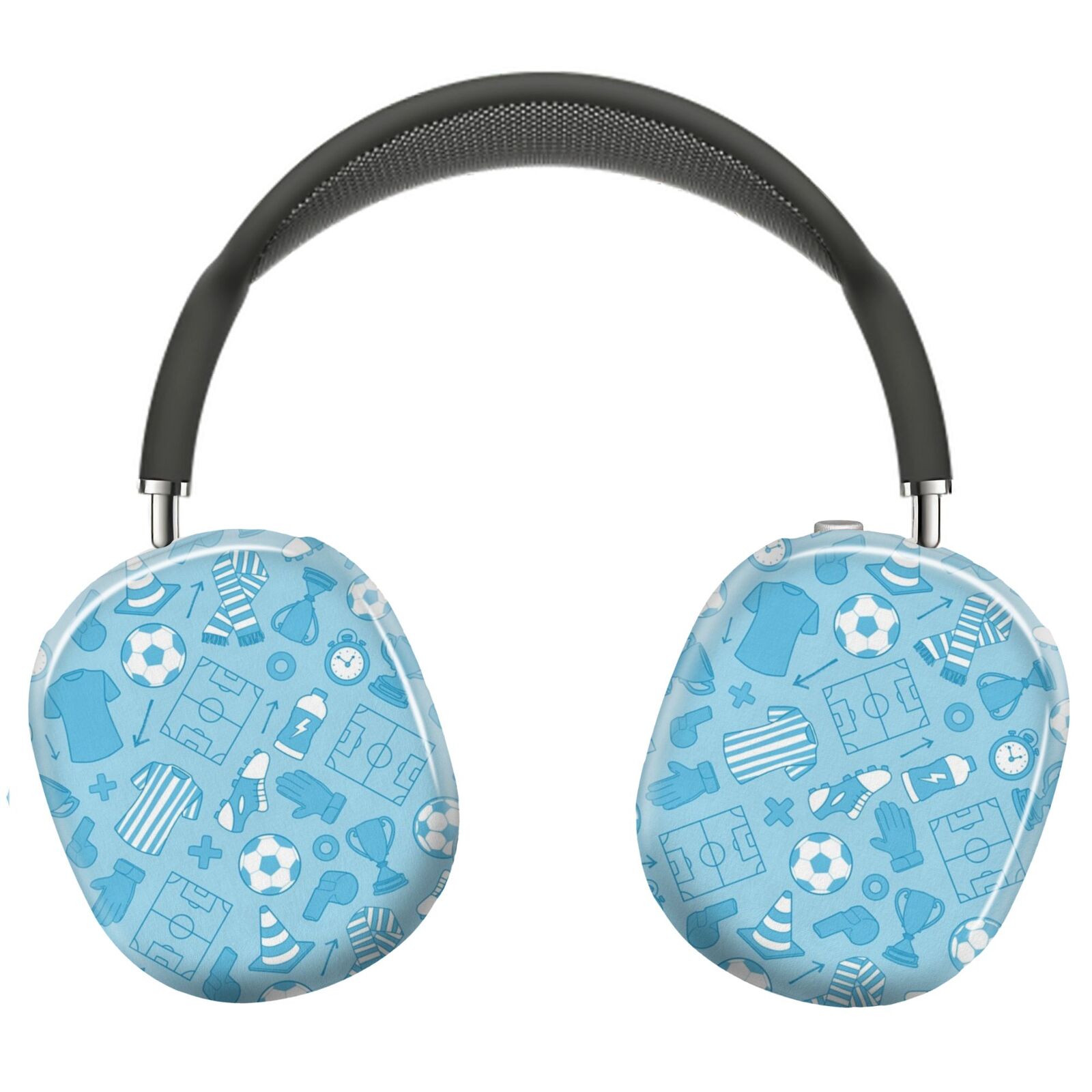 Protective Cover for AirPods Max Blue Soccer=11 Headphones Aesthetic ...