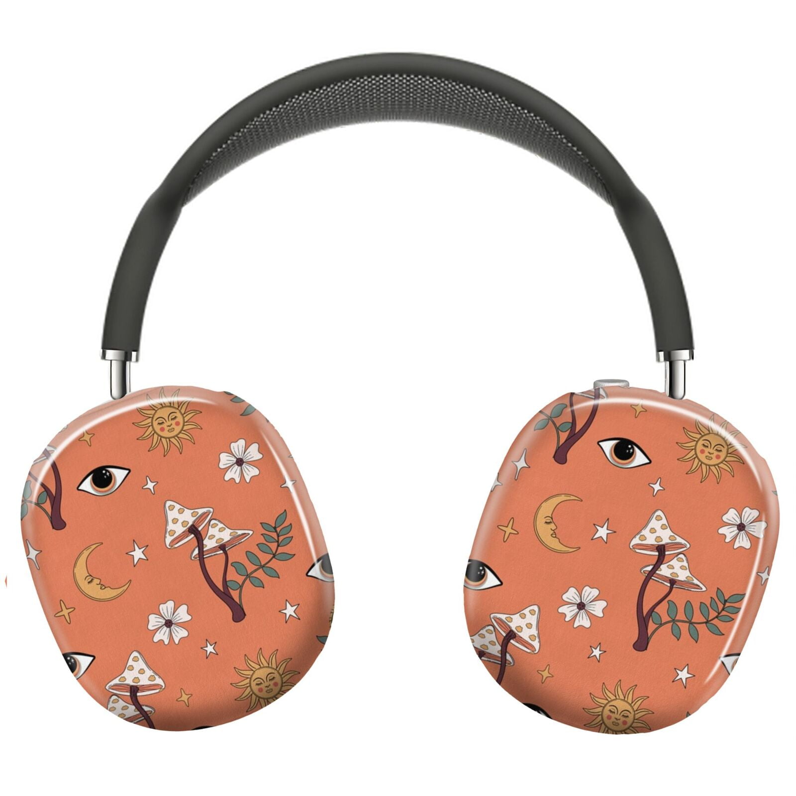 Protective Cover for AirPods Max Boho Flowers Seamless =28 Headphones ...