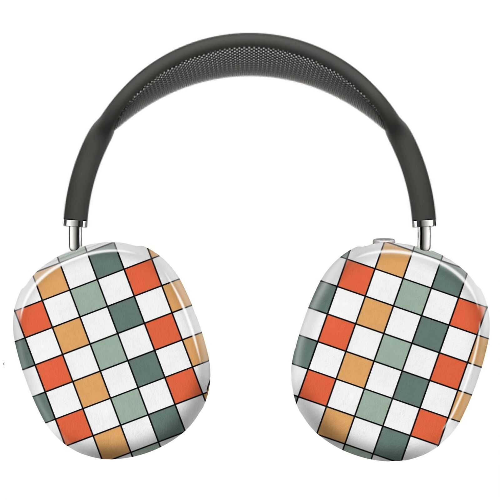 Protective Cover for AirPods Max Boho Flowers Seamless =34 Headphones Aesthetic Print Snap On ...