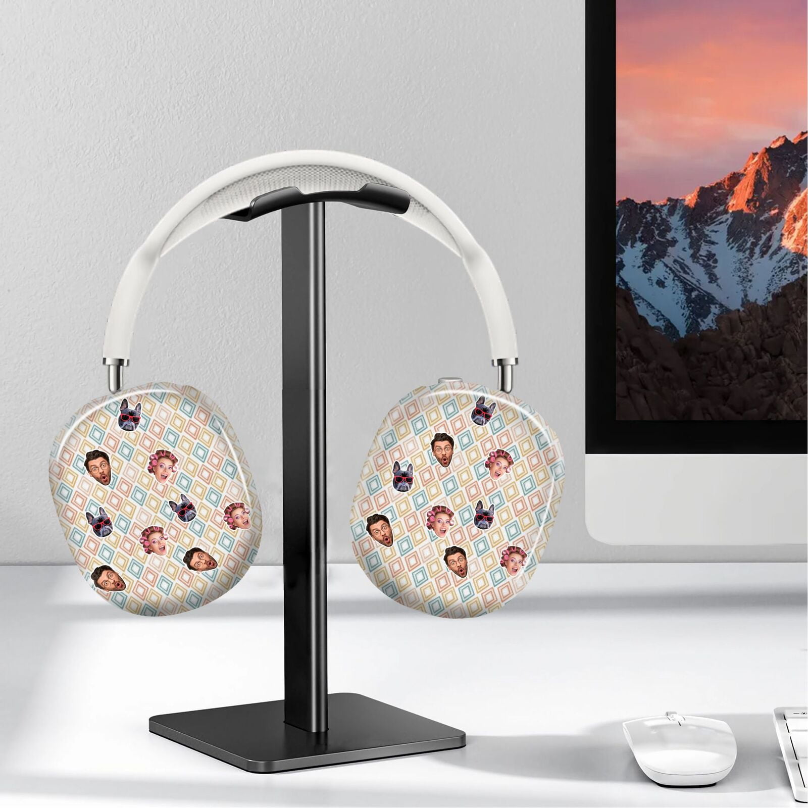 Protective Cover for AirPods Max Boho Free Spirit Seamless Patterns=3 ...