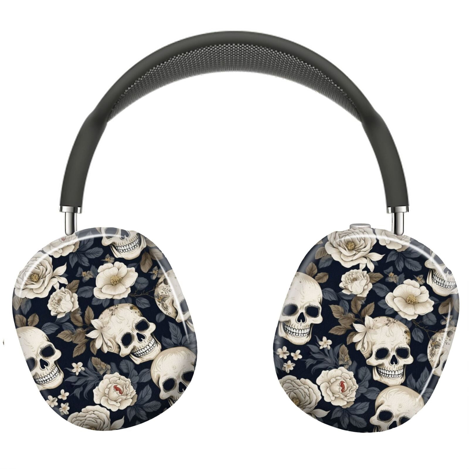 Protective Cover for AirPods Max Boho Skull And Roses Day Of The Dead ...