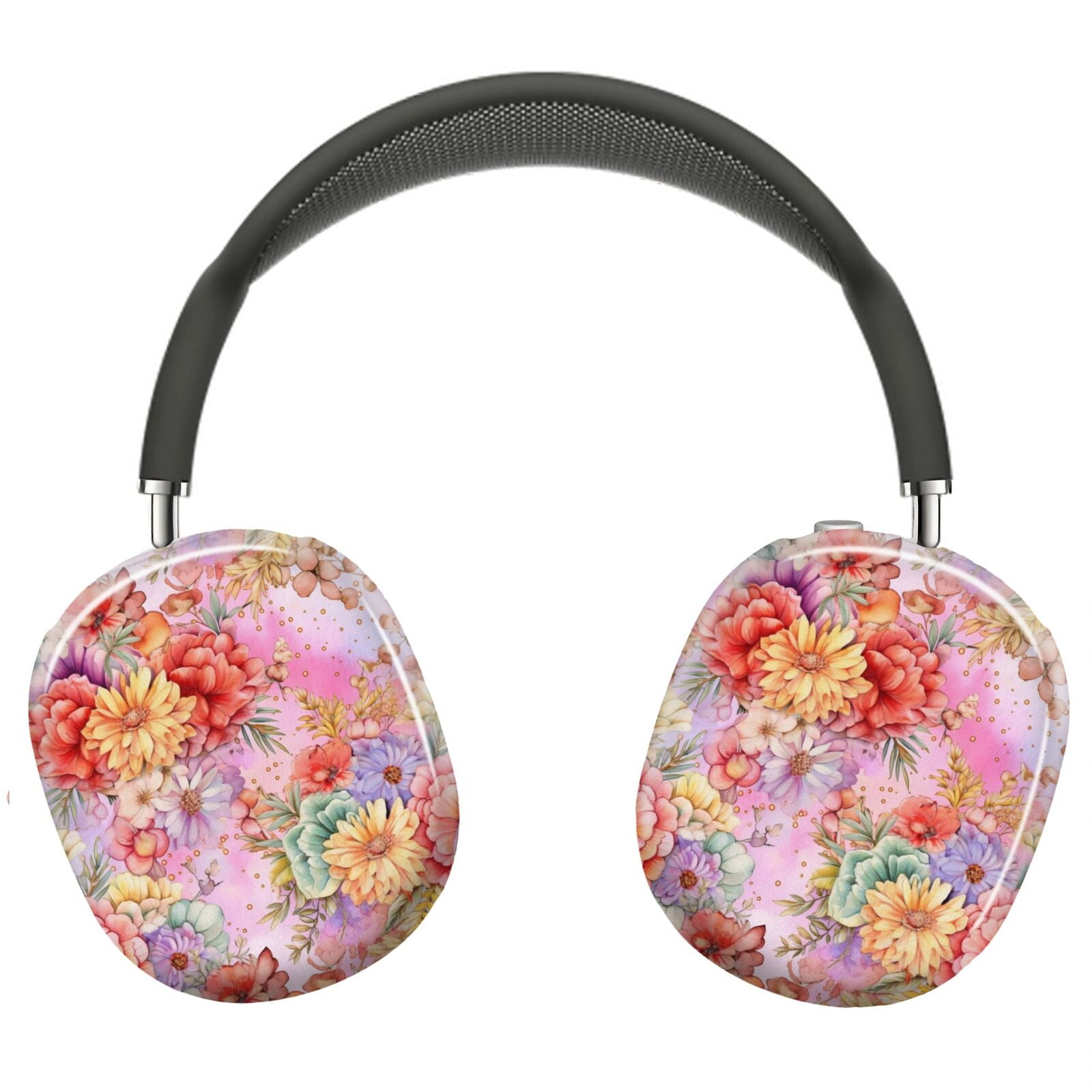 Protective Cover for AirPods Max Bright Rainbows And Cute Happy Florals ...