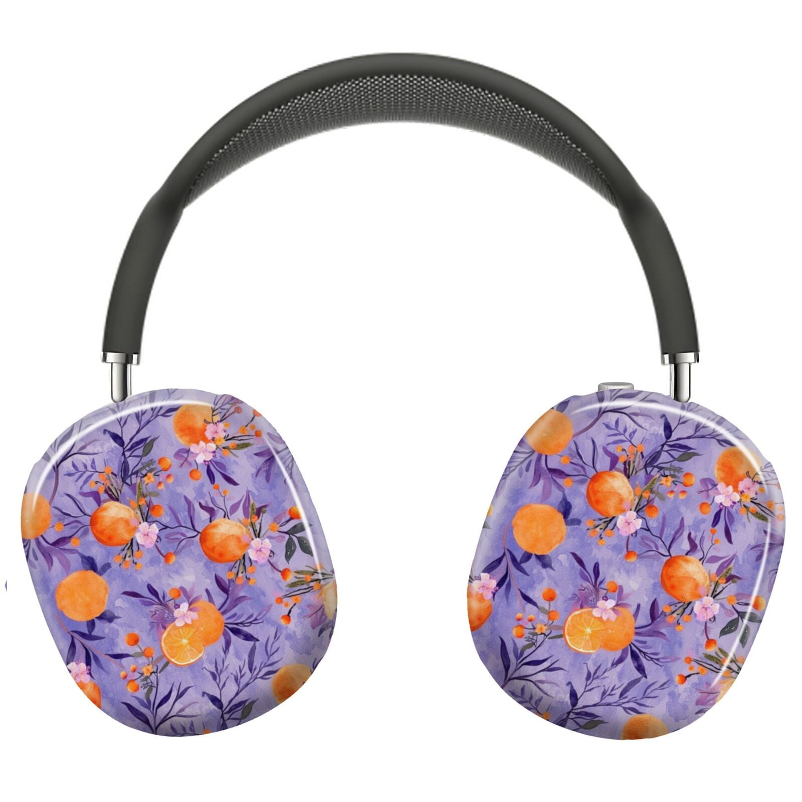 Protective Cover for AirPods Max Citrus Orange Floral =22 Headphones ...