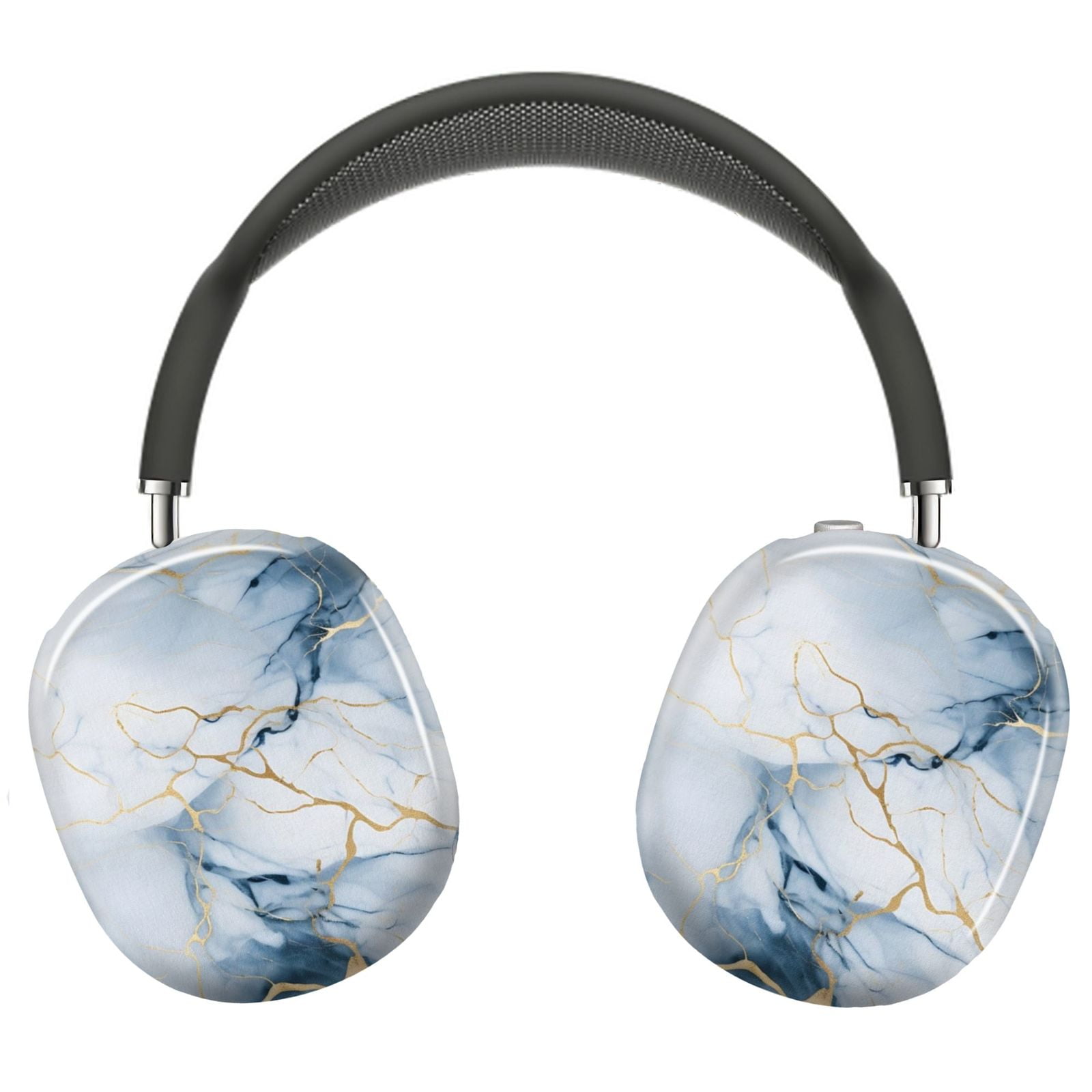 Protective Cover for AirPods Max Colorful Marble Seamless=25 Headphones Aesthetic Print Snap On ...