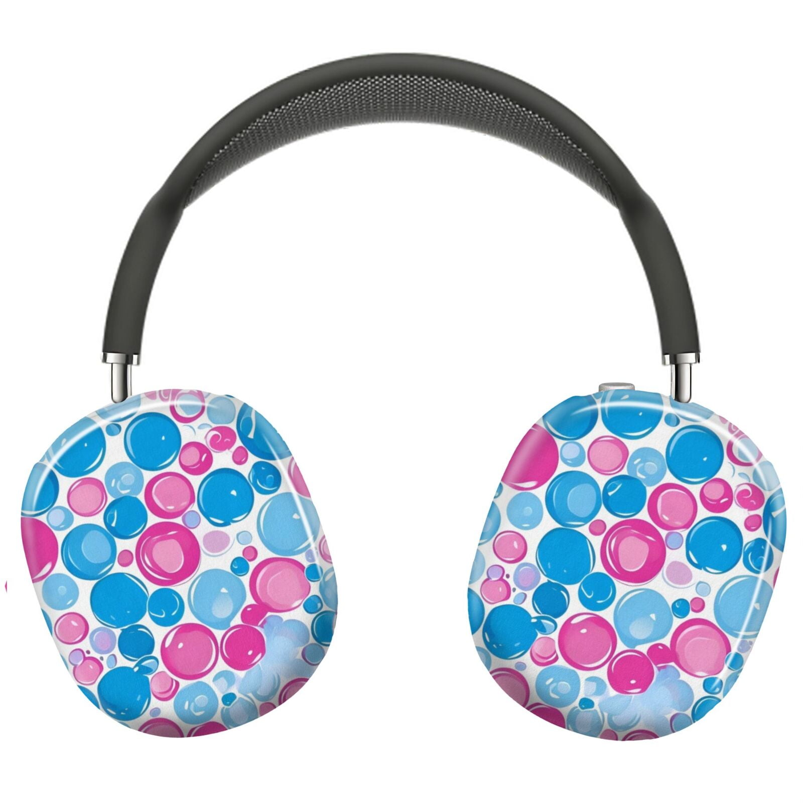 Protective Cover for AirPods Max Crafted Pink & Blue =6 Headphones ...