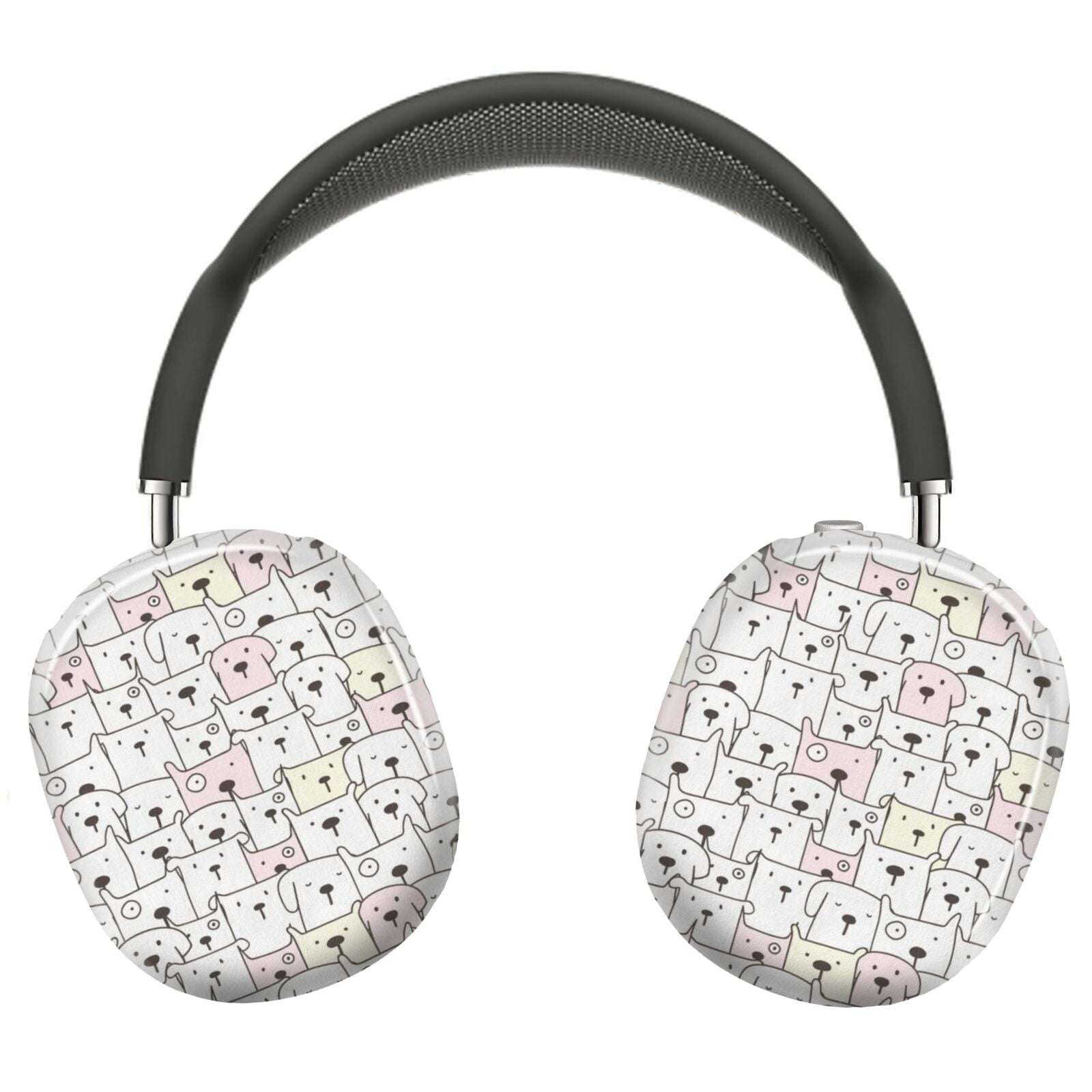 Protective Cover for AirPods Max Cute Dog Seamless =5 Headphones Aesthetic Print Snap On Cases ...