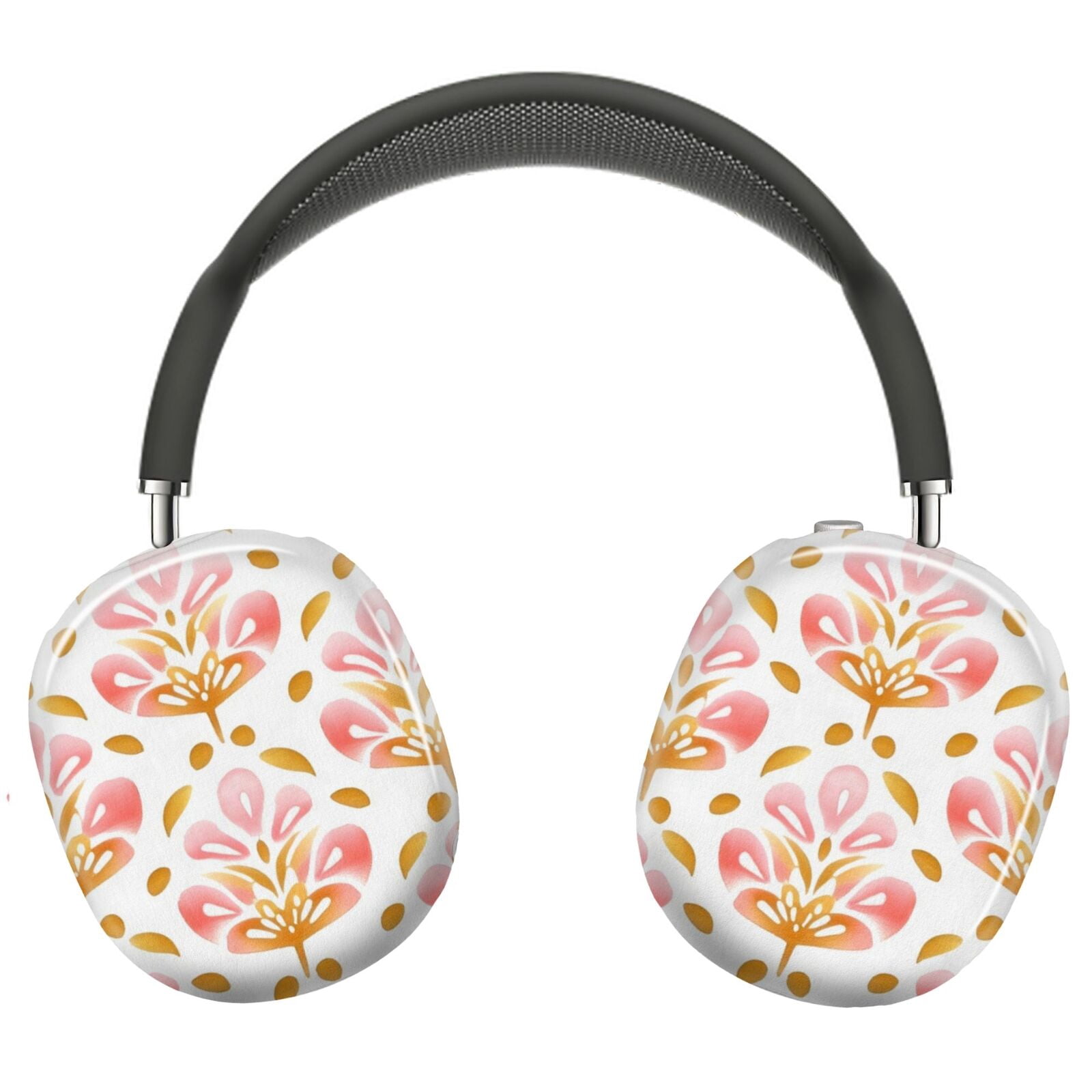 Protective Cover for AirPods Max Cute Salmon Pink Floral Blossom=1 ...