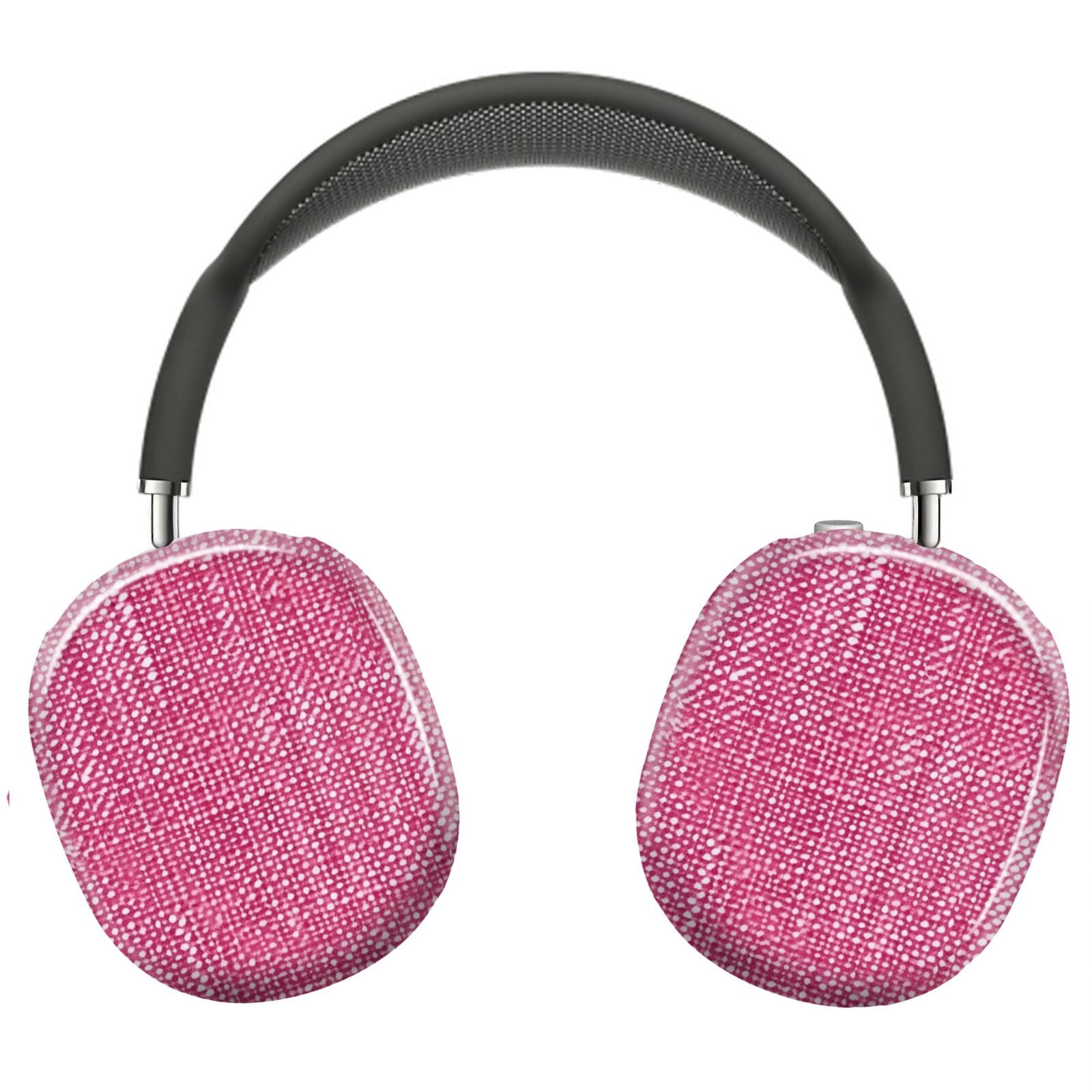 Protective Cover for AirPods Max Embroidery Pink Jean Denim Pattern Desig=5 Headphones Aesthetic ...