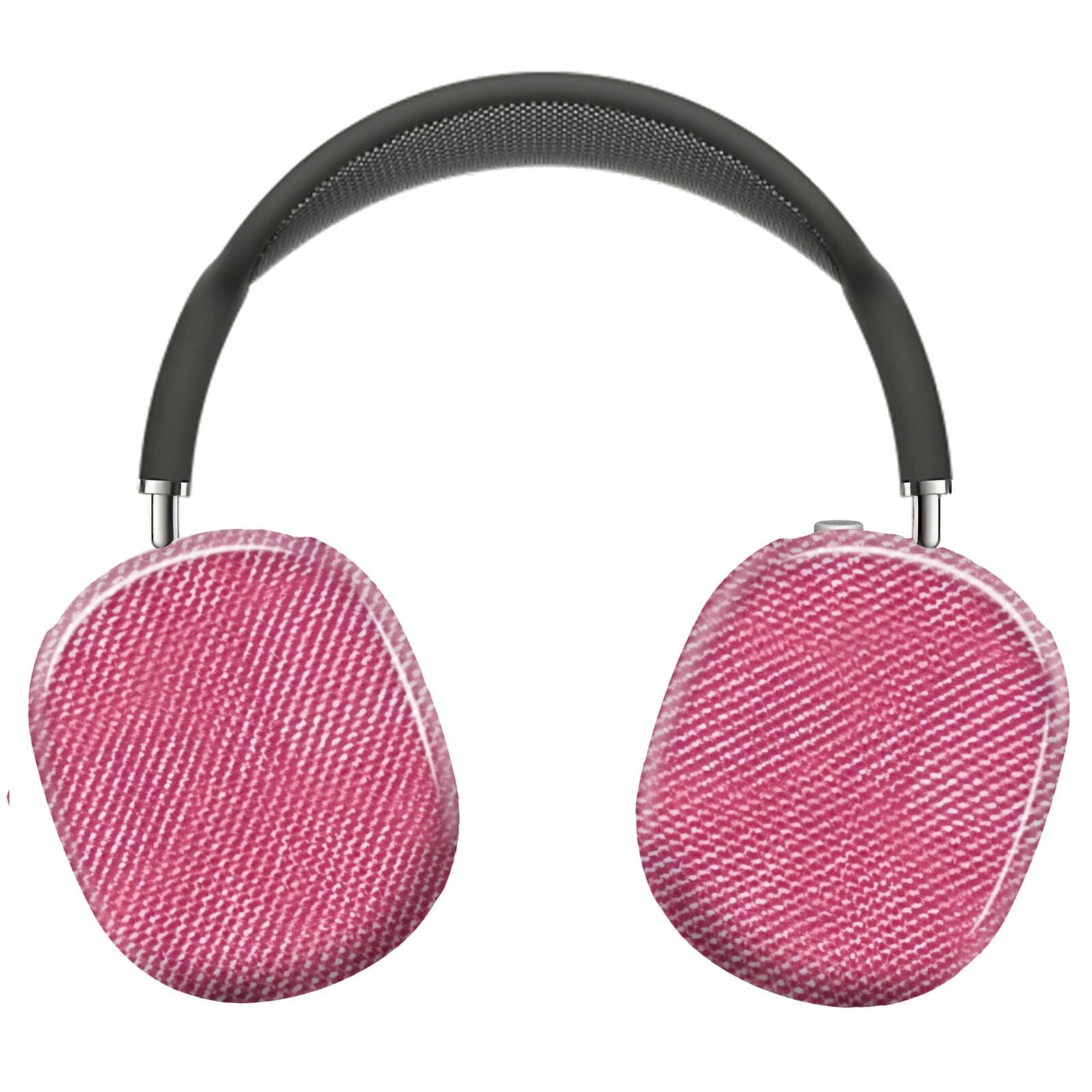 Protective Cover for AirPods Max Embroidery Pink Jean Denim Pattern ...