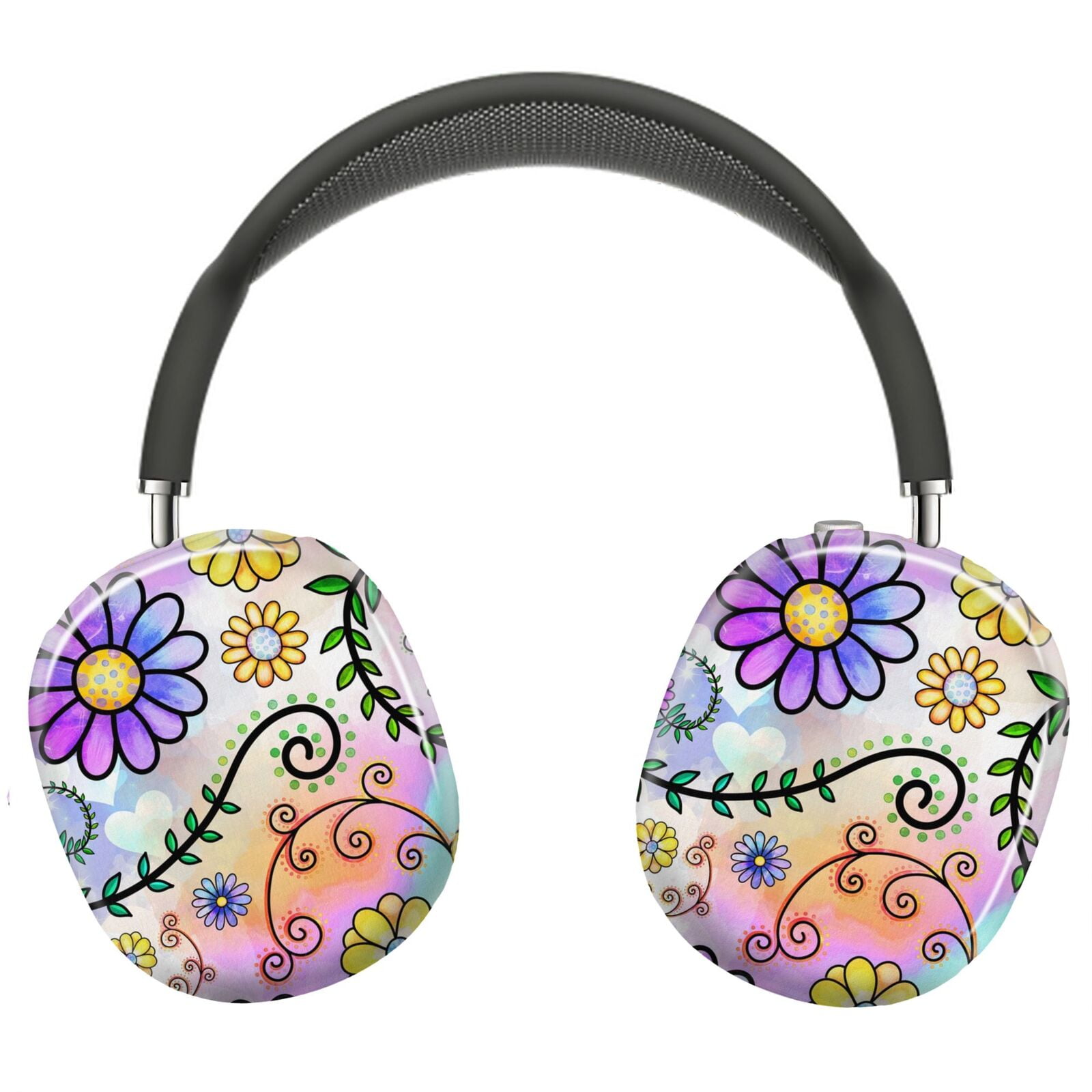 Protective Cover for AirPods Max Floral Collage=11 Headphones Aesthetic ...