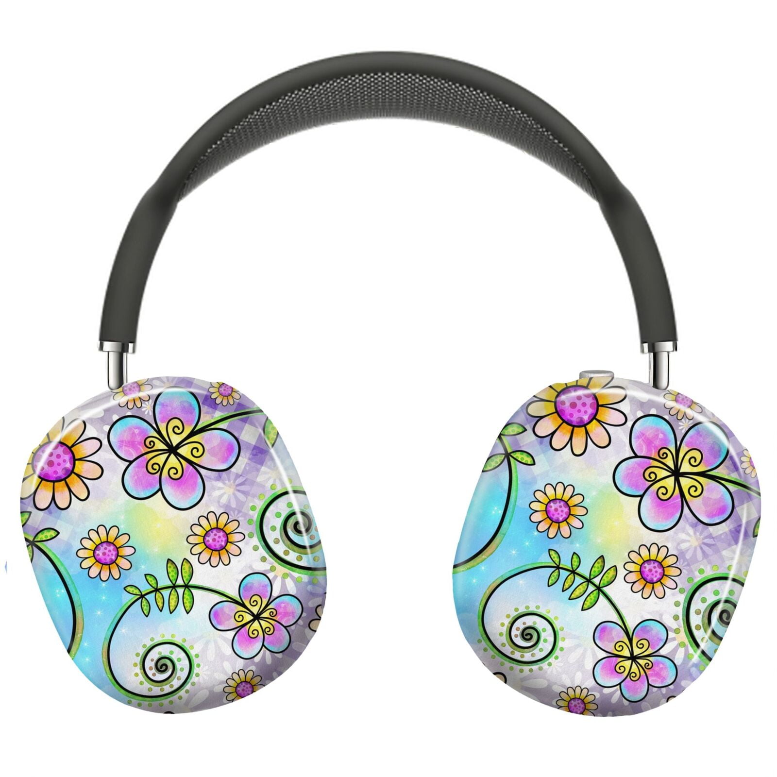 Protective Cover for AirPods Max Floral Collage=9 Headphones Aesthetic ...