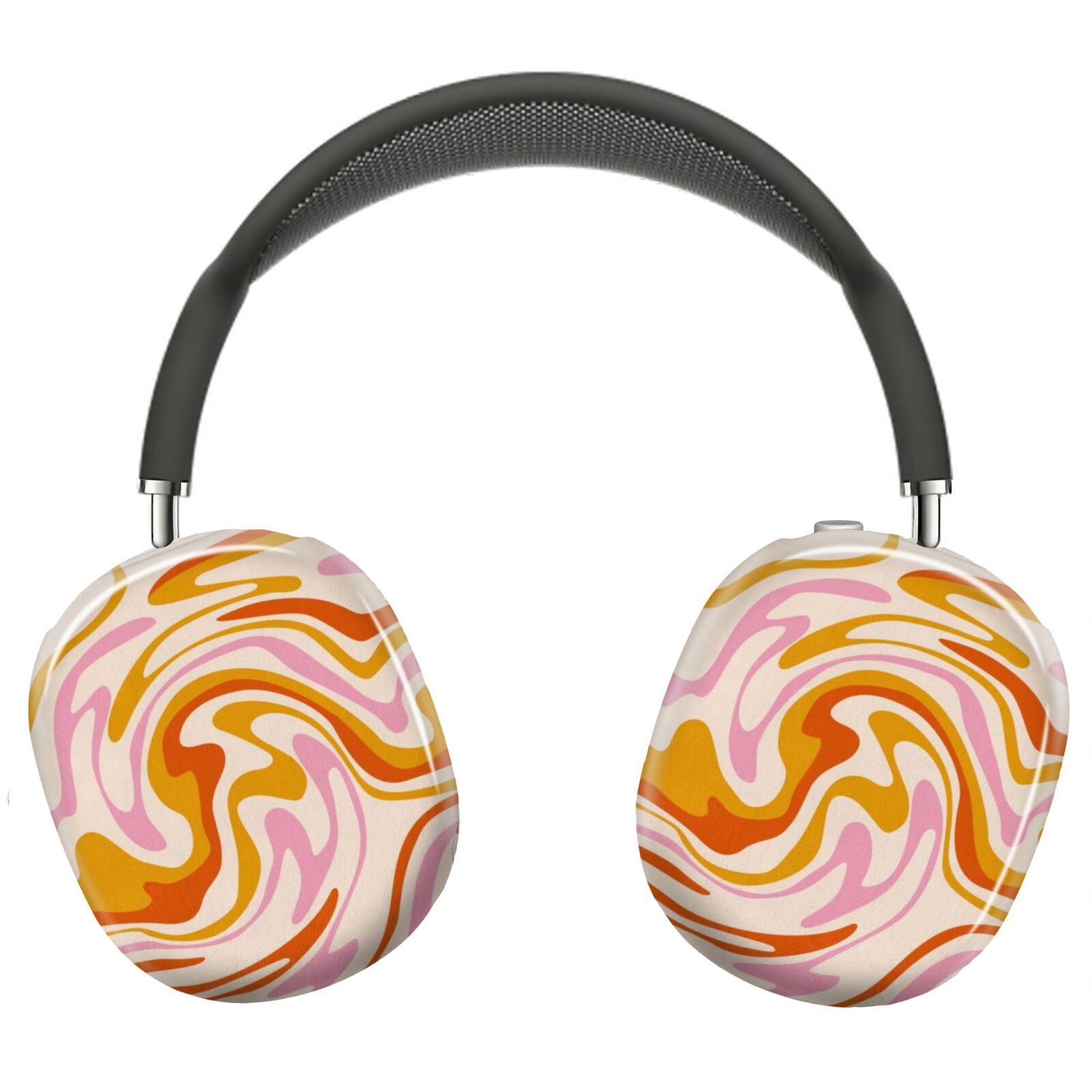 Protective Cover for AirPods Max Groovy Boho Retro Textures=12 ...