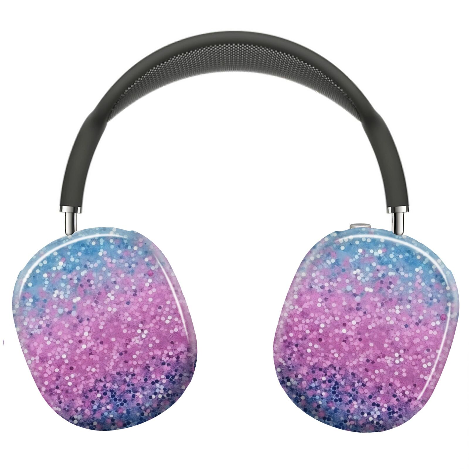 Protective Cover for AirPods Max Holographic Ombre Pink Blue Glitter=2 ...