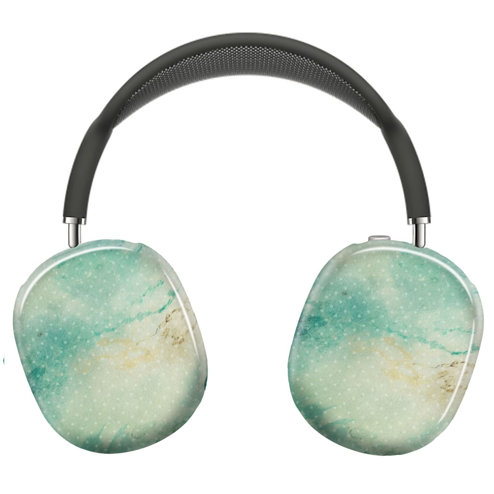 Protective Cover for AirPods Max Ivory Roses=6 Headphones Aesthetic Print Snap On Cases ...