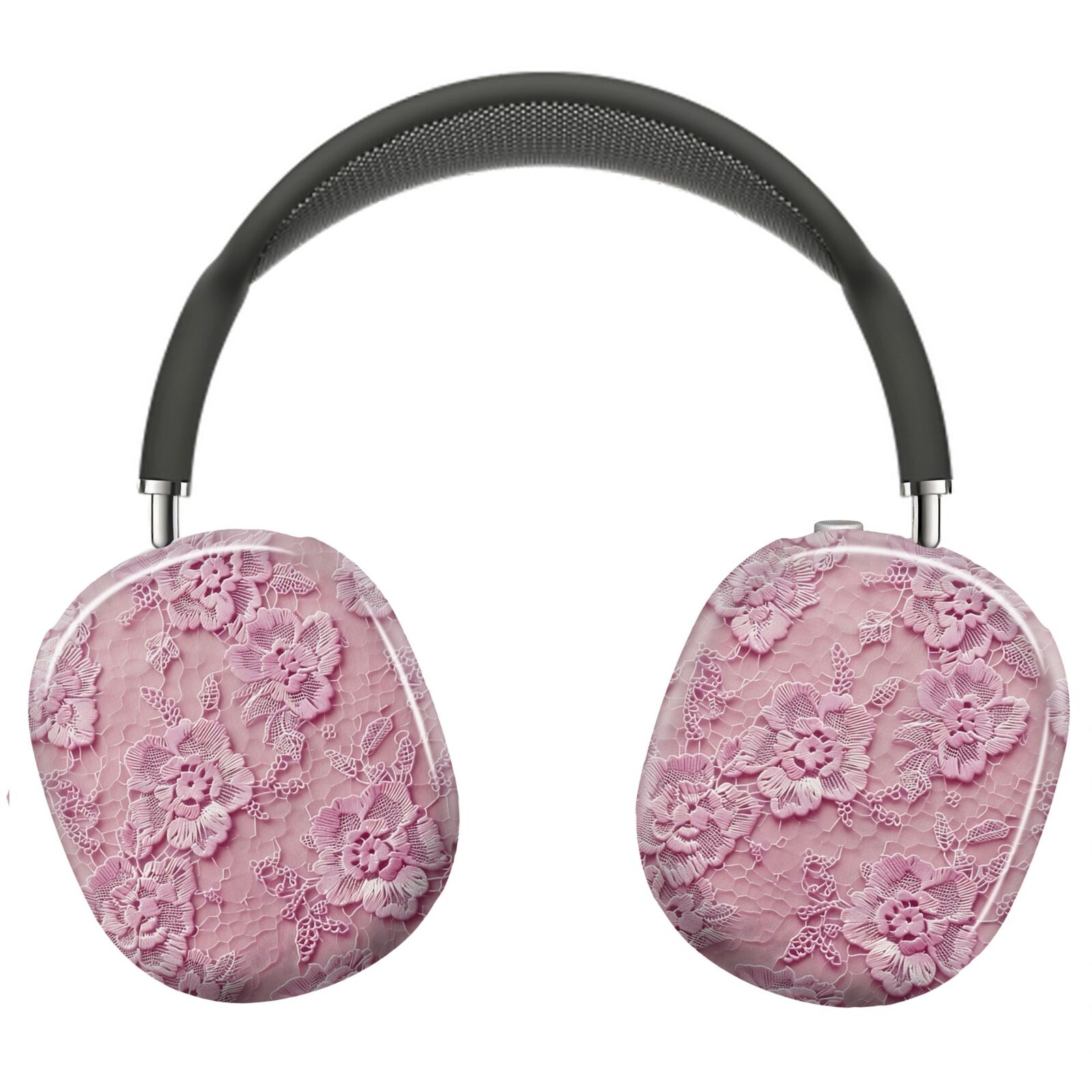 Protective Cover for AirPods Max Luxury Bridal Rose Pink Laces=5 ...