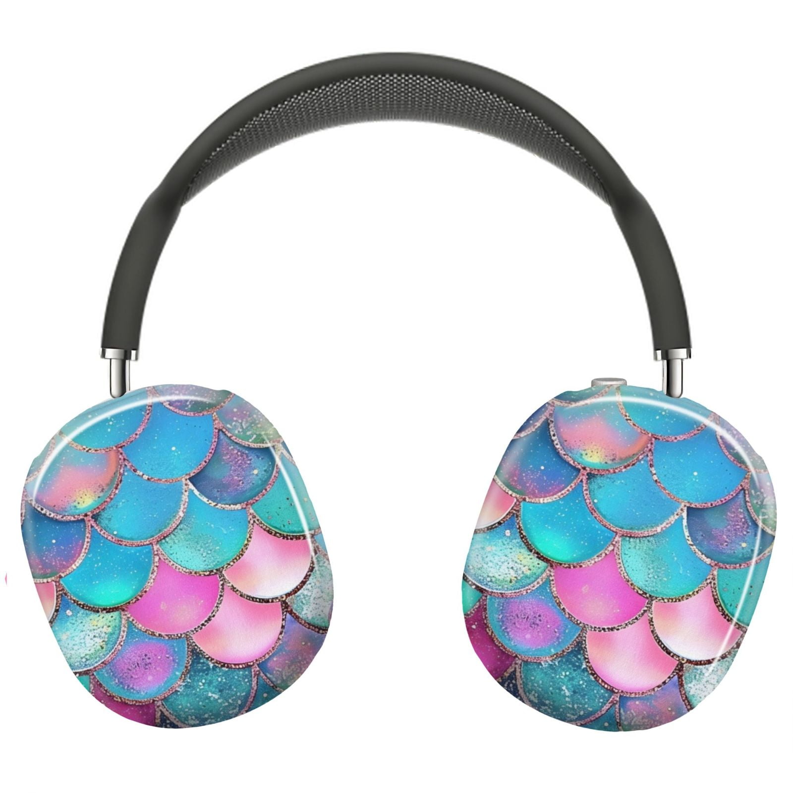 Protective Cover for AirPods Max Luxury Holographic Mermaid Scales=1 ...