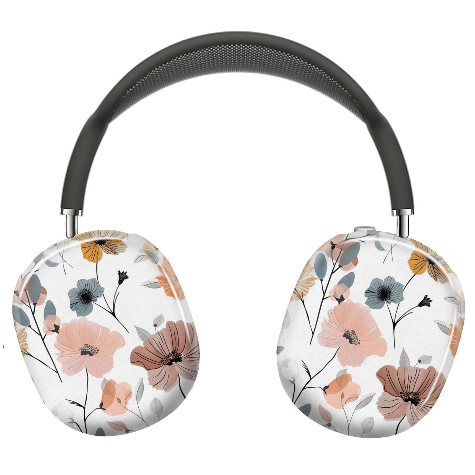 Protective Cover for AirPods Max Minimal Boho Seamless Flowers=2 ...