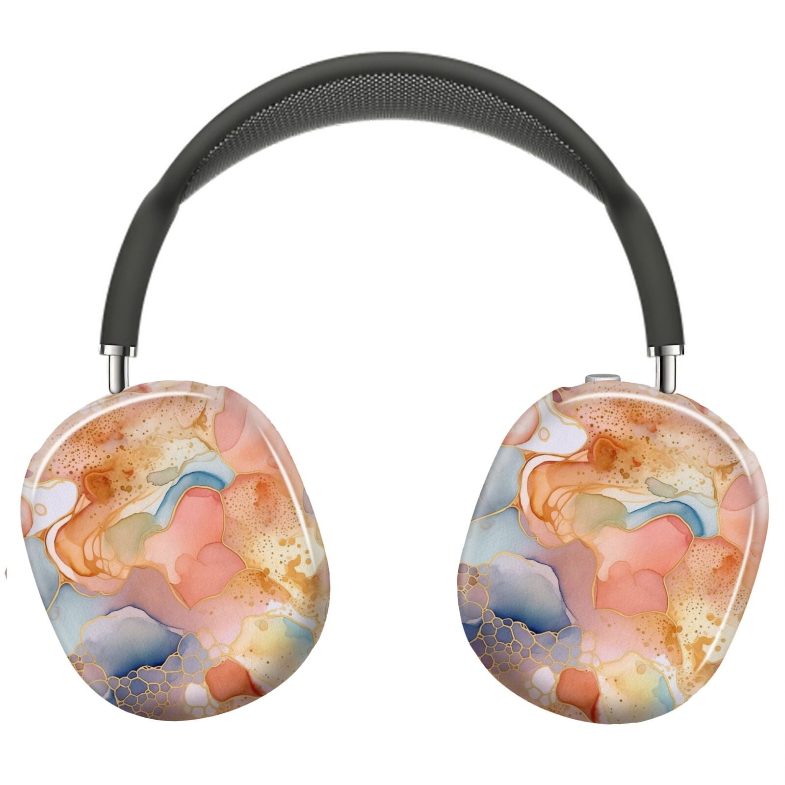 Protective Cover for AirPods Max Modern Abstract Watercolor Alcohol Ink ...