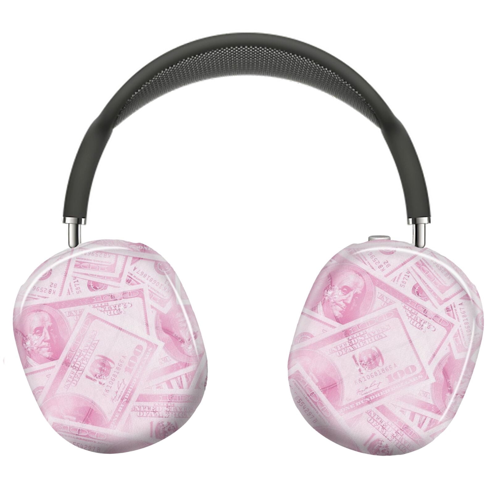 Protective Cover for AirPods Max Money Dollar Bills =2 Headphones ...
