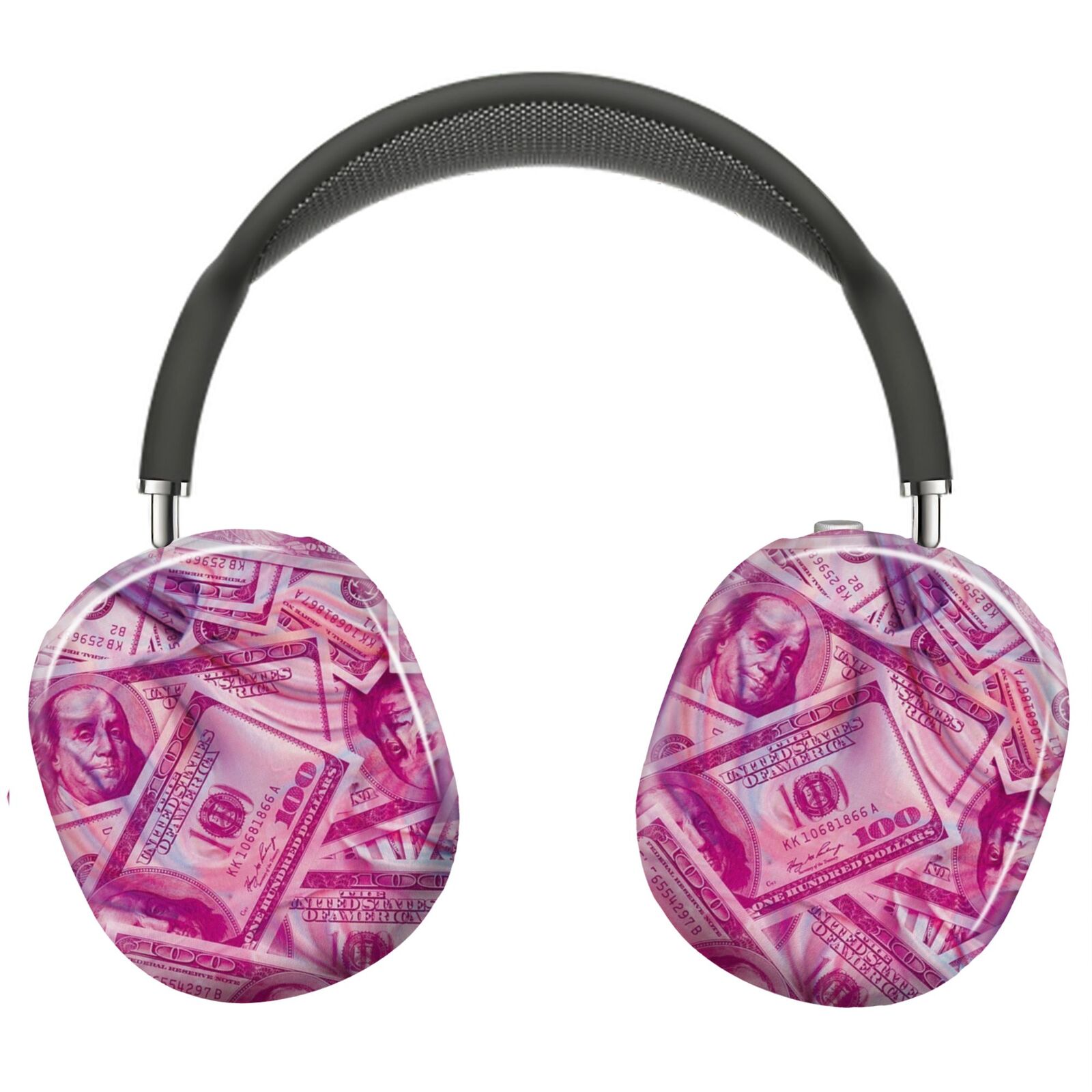 Protective Cover for AirPods Max Money Dollar Bills =6 Headphones ...