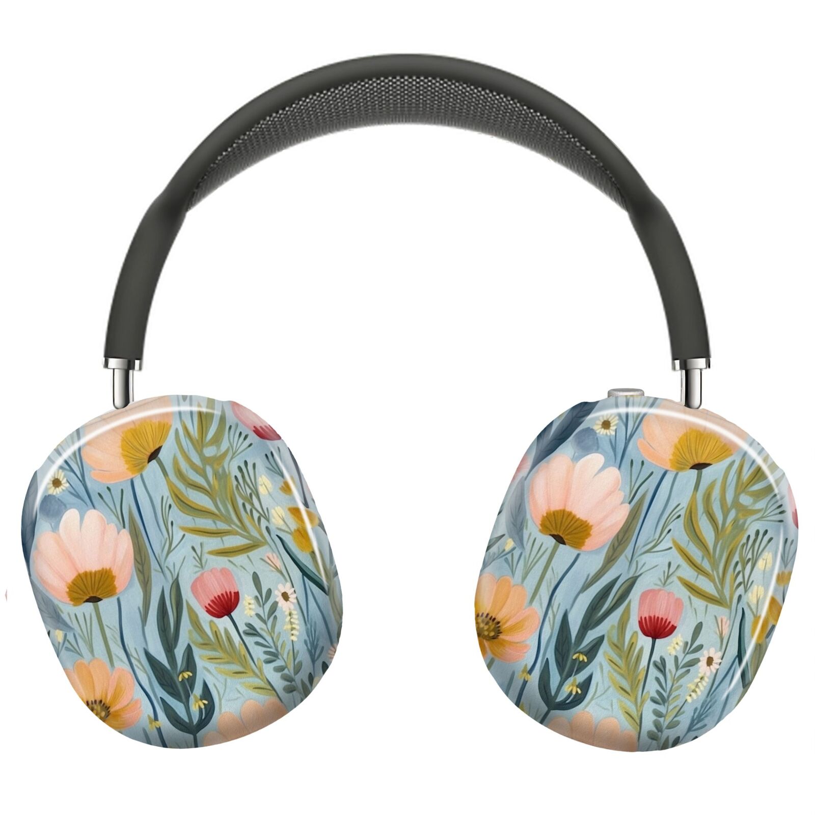 Protective Cover for AirPods Max Pastel Blue Pink Watercolor Floral=20 ...