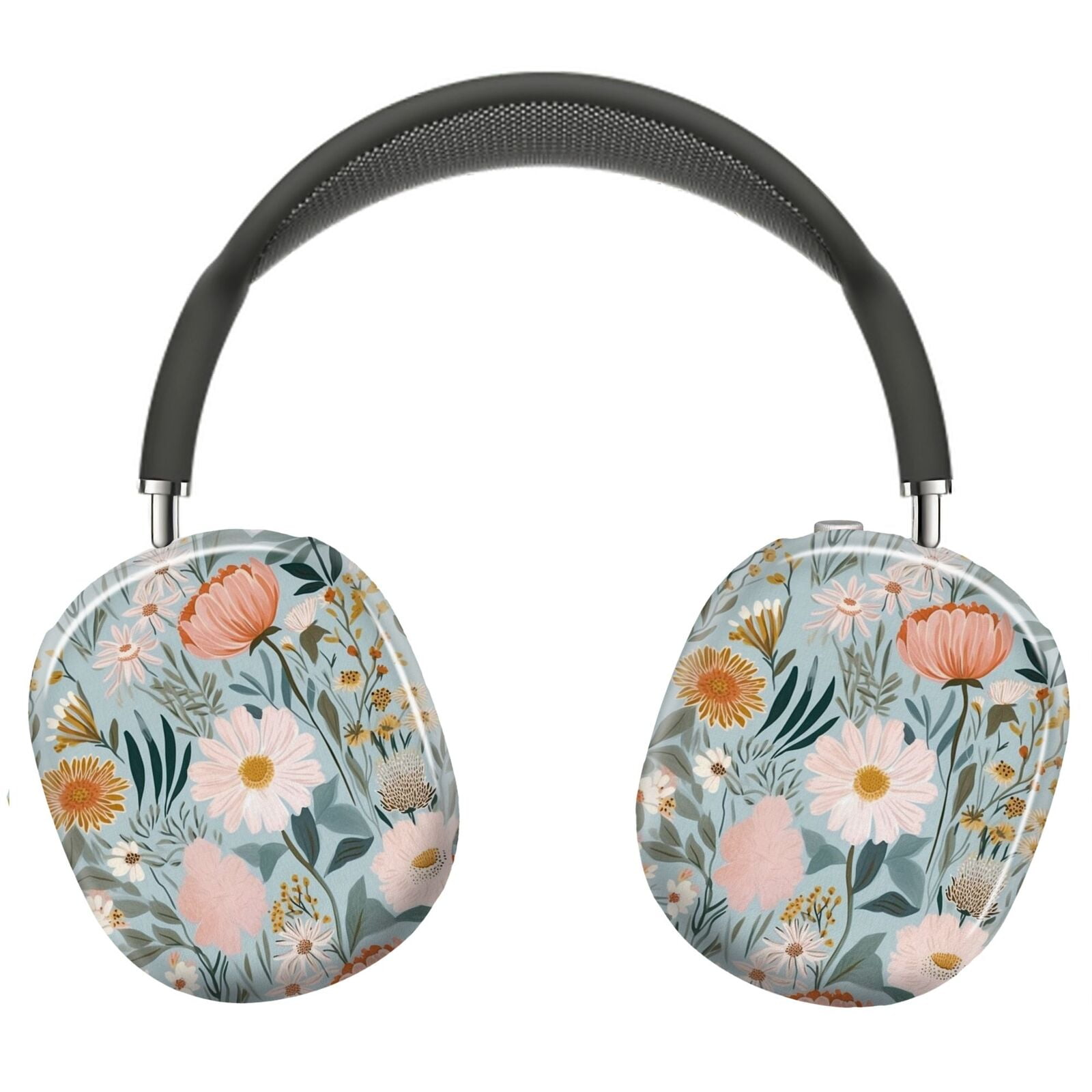 Protective Cover for AirPods Max Pastel Blue Pink Watercolor Floral=4 ...