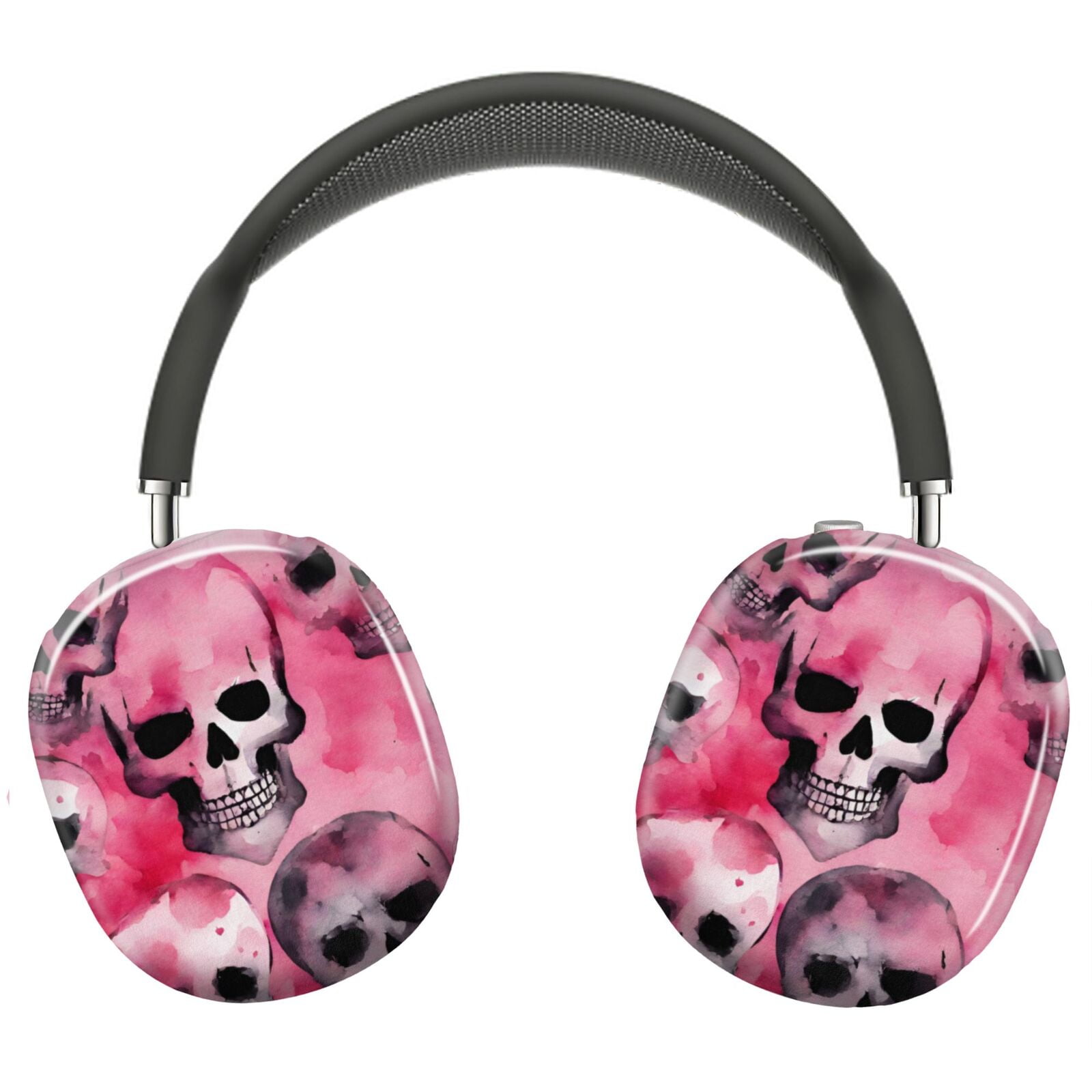 Protective Cover for AirPods Max Pink Gothic Romance Skulls=4 ...