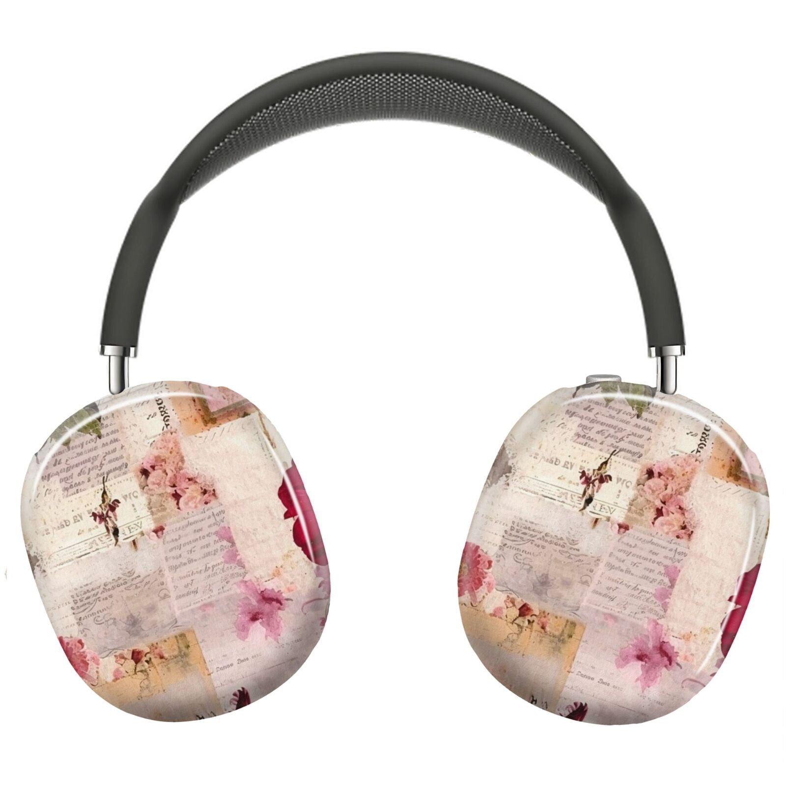 Protective Cover for AirPods Max Pink Paris Collage French Journal=7 ...