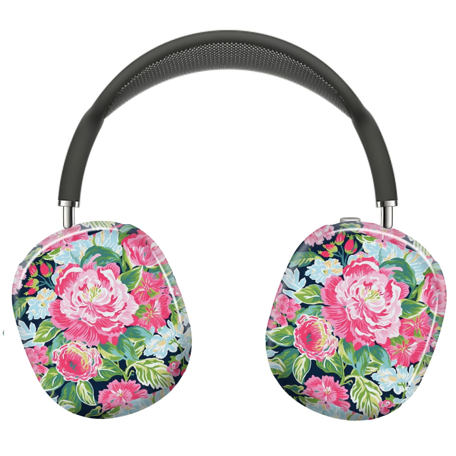 Protective Cover for AirPods Max Preppy Pink Flower=4 Headphones ...