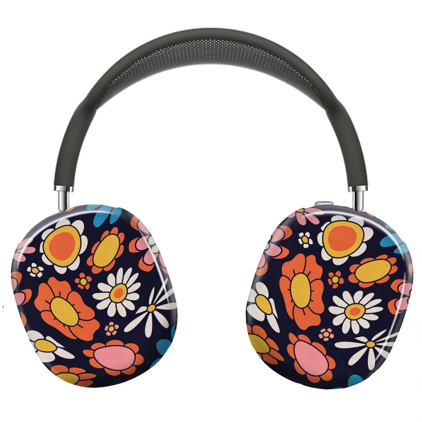 Protective Cover for AirPods Max Retro 70s Psychedelic=7 Headphones ...