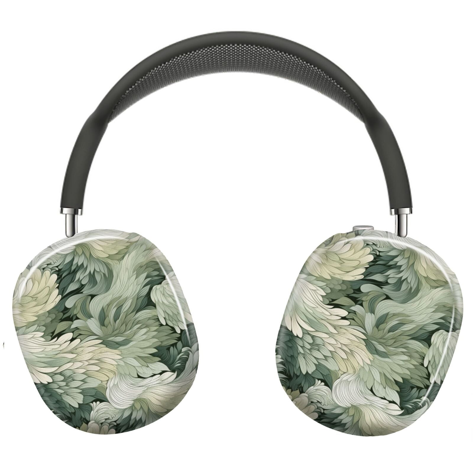 Protective Cover for AirPods Max Sage Green Botanical Patterns Bundle=8 ...