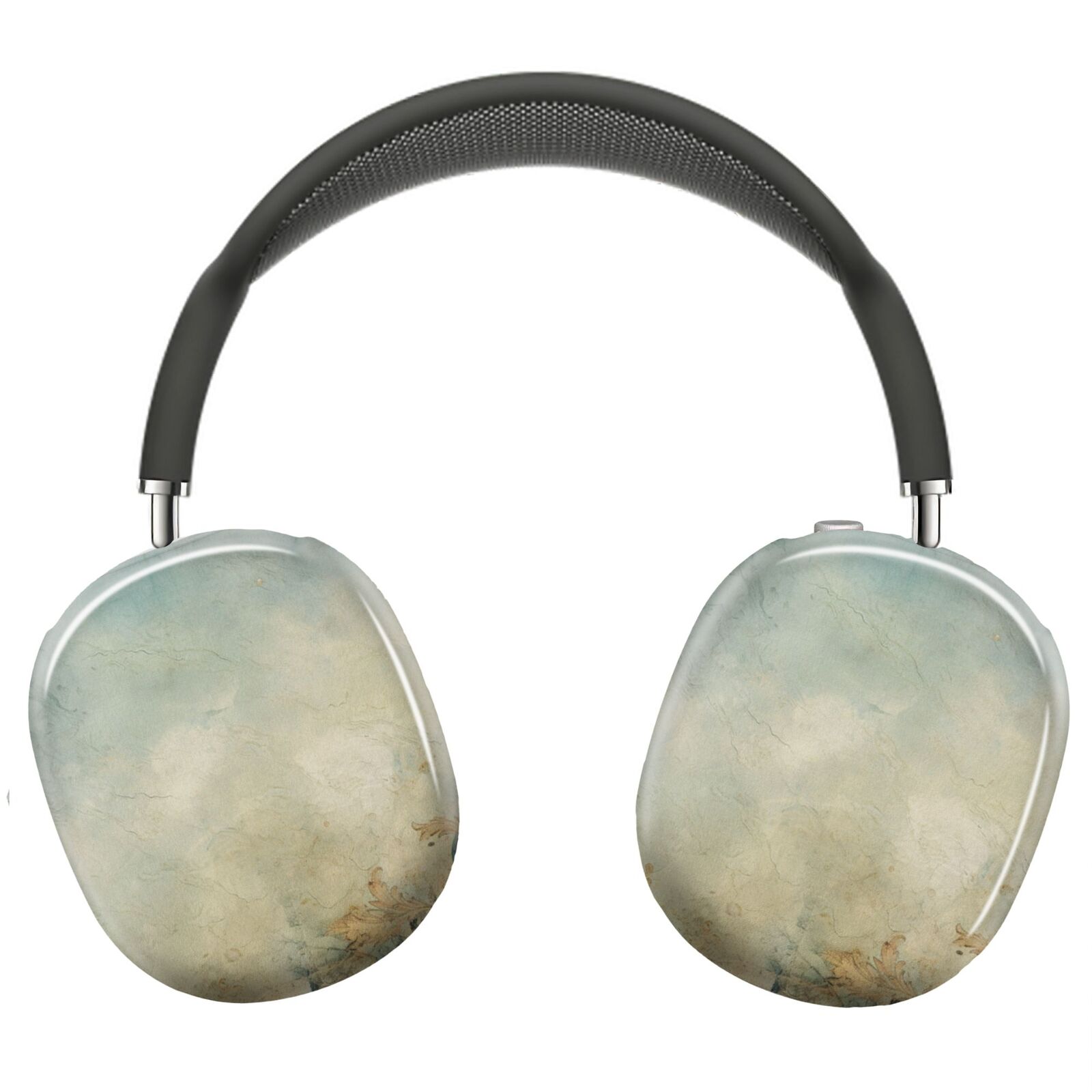 Protective Cover for AirPods Max Sea Scrapbook Paper Blue Ocean Pattern ...