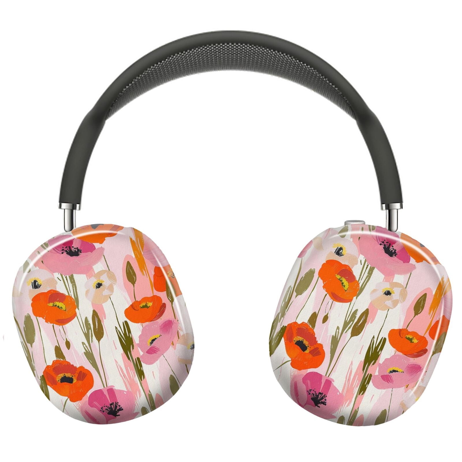 Protective Cover for AirPods Max Spring Poppy Flowers=5 Headphones ...