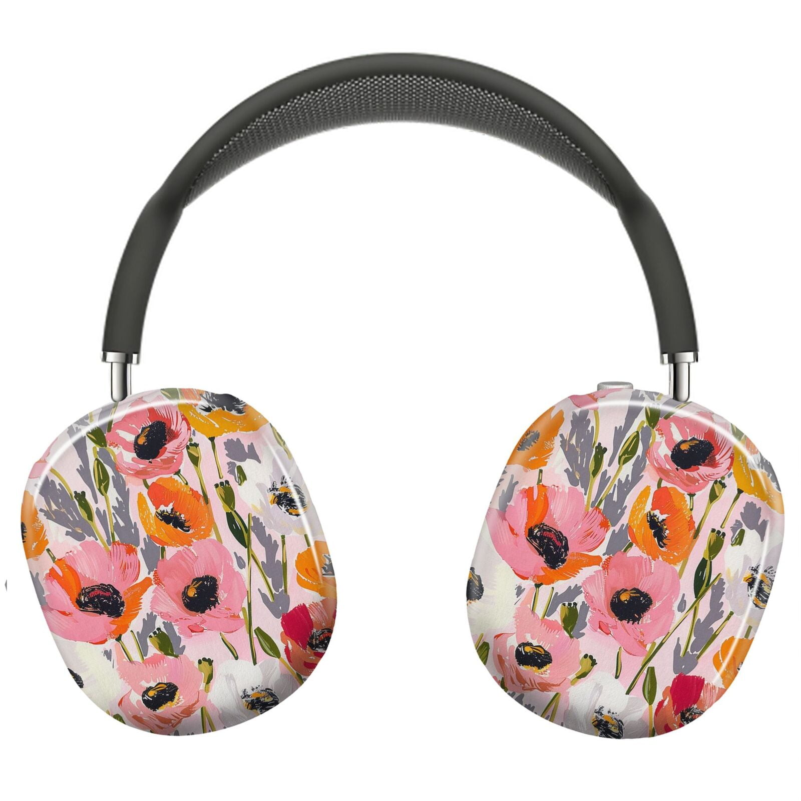 Protective Cover for AirPods Max Spring Poppy Flowers=9 Headphones ...