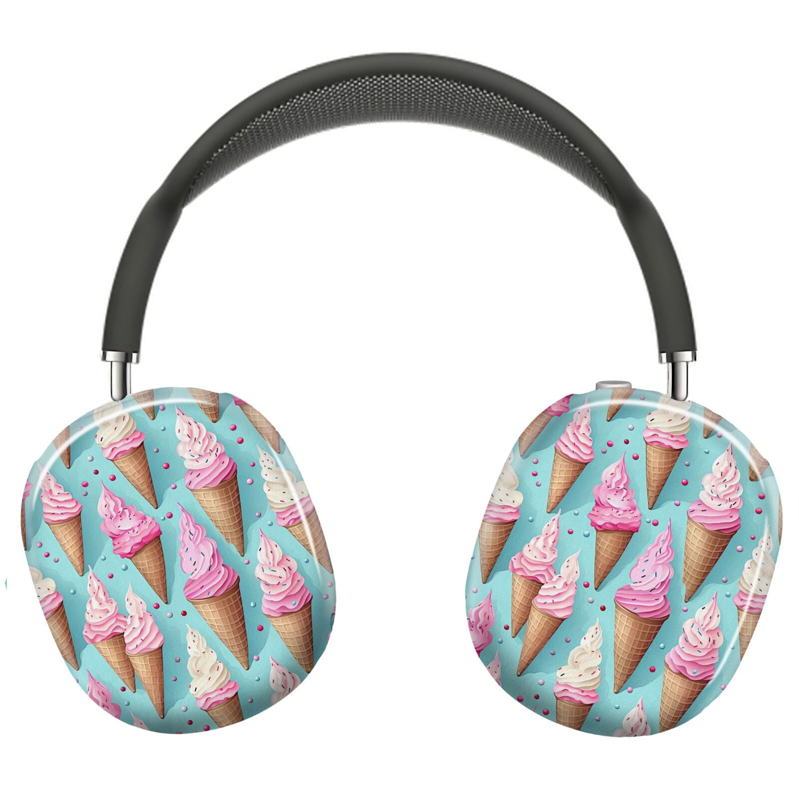 Protective Cover for AirPods Max Sprinkled Ice Cream Seamless Patterns ...
