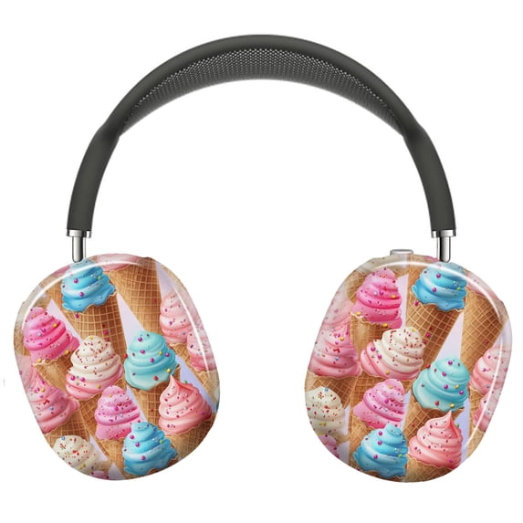 Protective Cover for AirPods Max Sprinkled Ice Cream Seamless Patterns ...