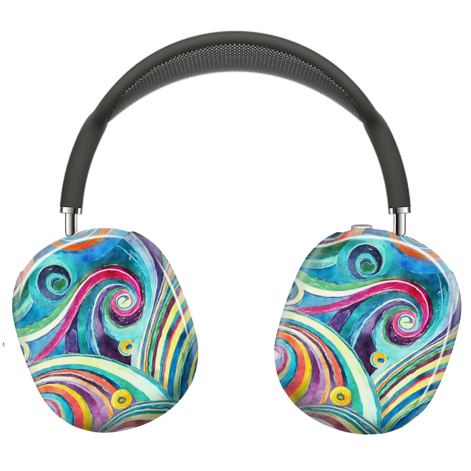 Protective Cover for AirPods Max Swirls Set 2 - Retro Watercolor=12 Headphones Aesthetic Print ...