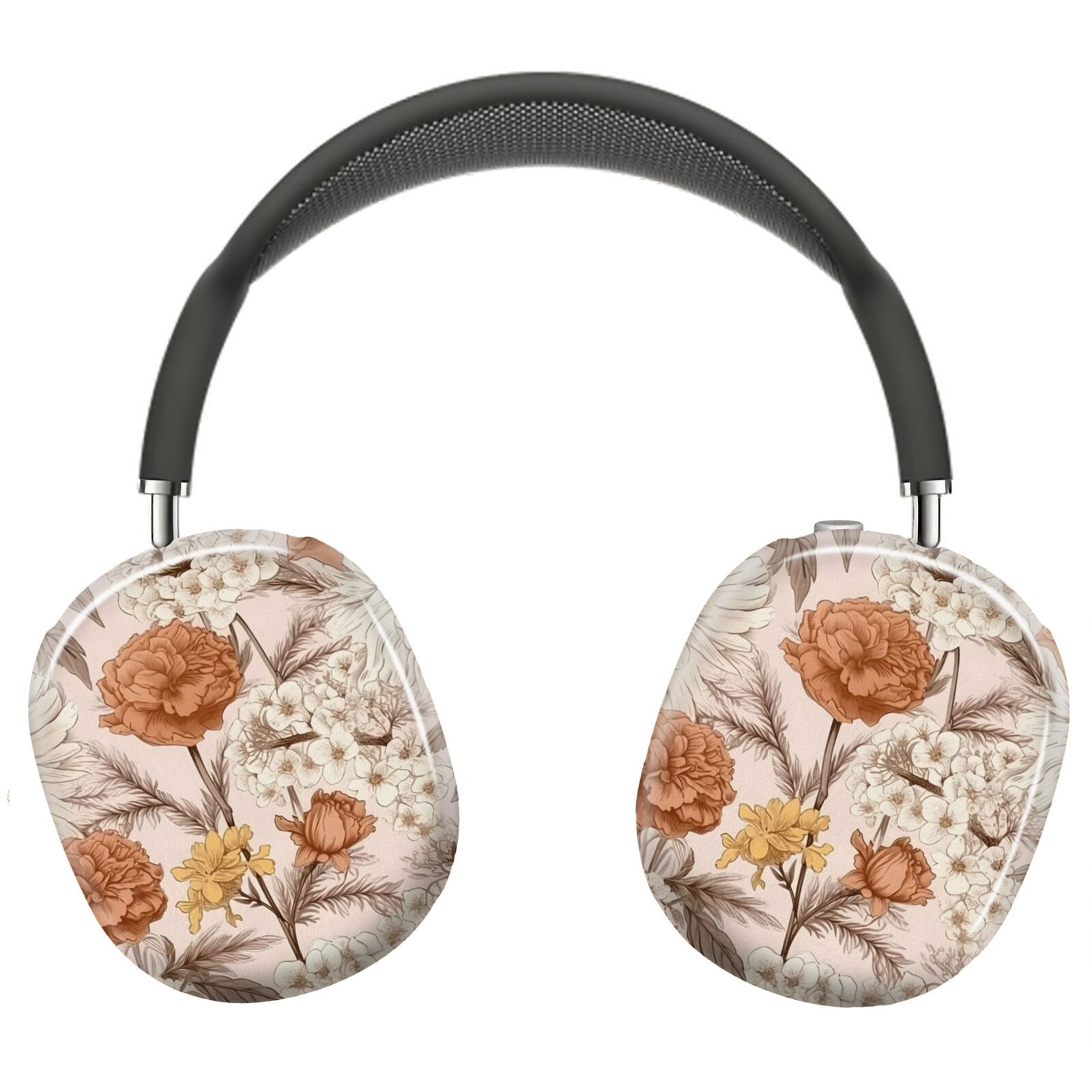 Protective Cover for AirPods Max Vintage Boho Wildflowers Blush Florals ...