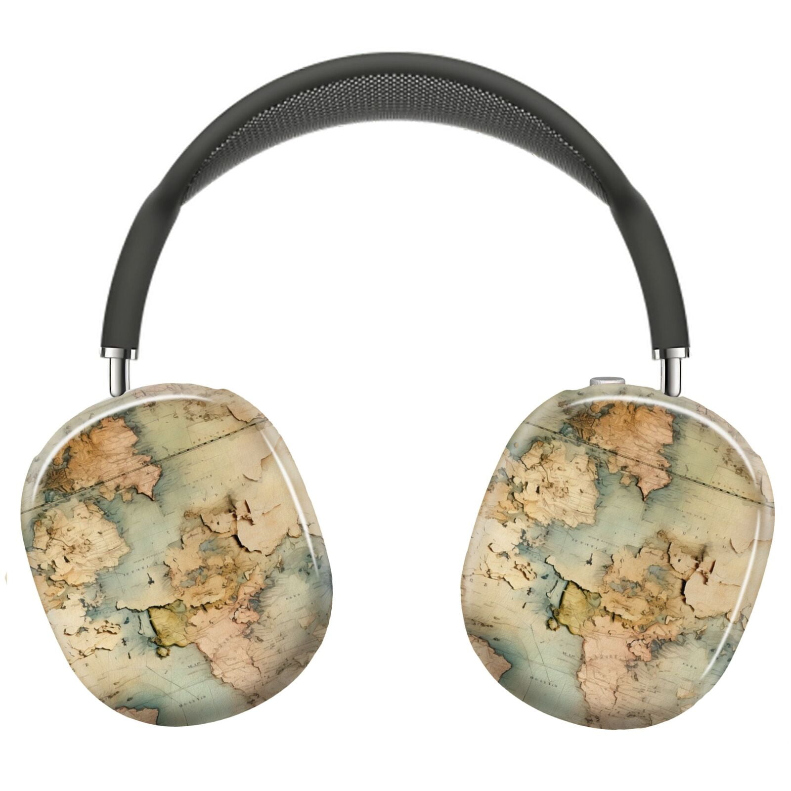 Protective Cover for AirPods Max Vintage Floral Maps Seamless Patterns ...