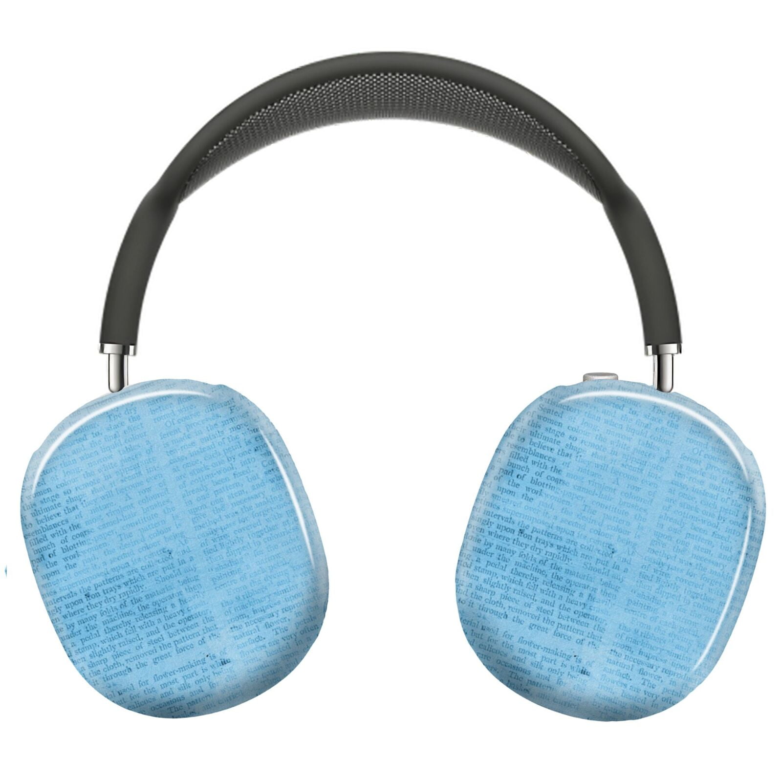 Protective Cover for AirPods Max Vintage Newspaper Ads Old=68 Headphones Aesthetic Print Snap On ...