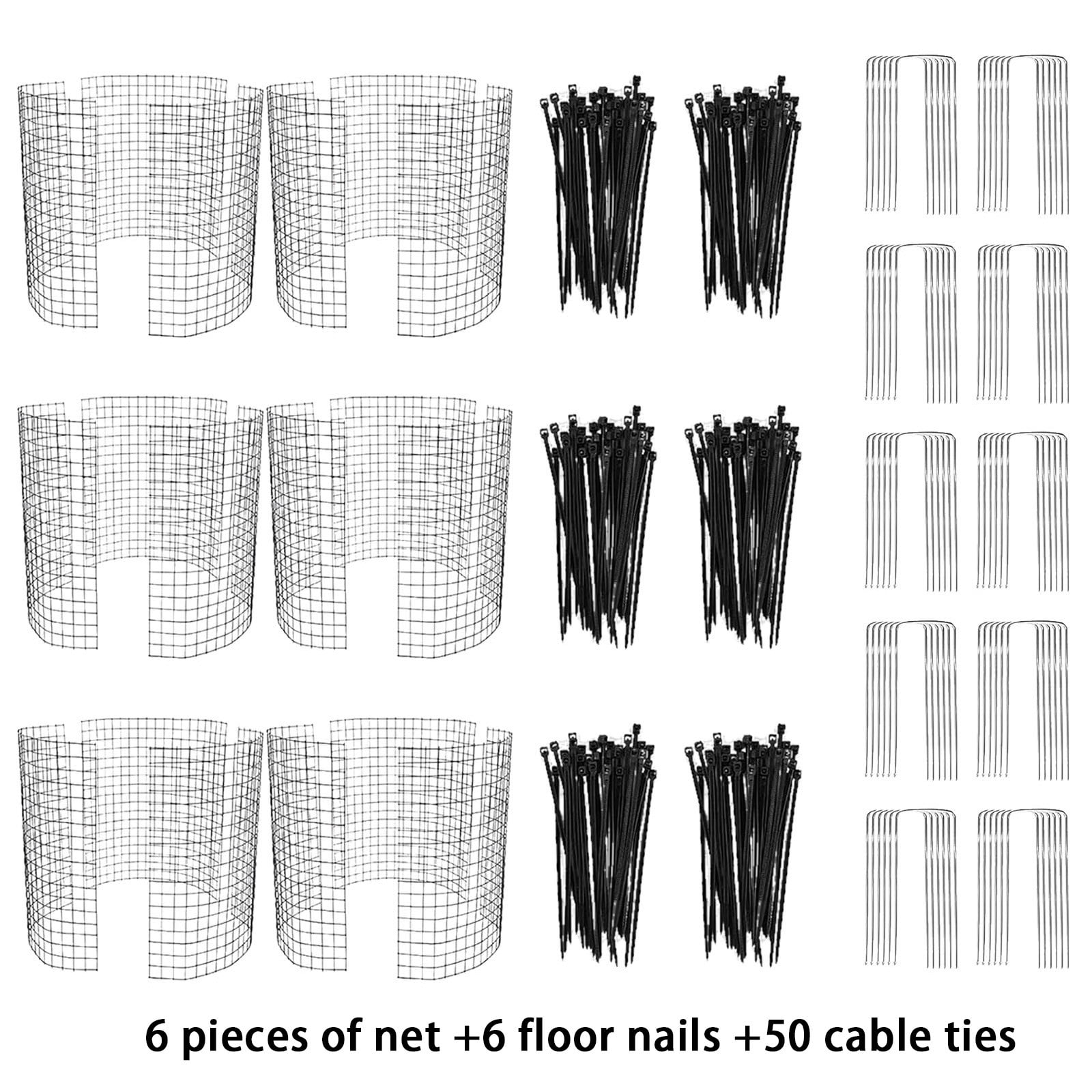 Protective Cover for Animal Barrier 137-Inch Rustproof Metal Mesh Cages ...