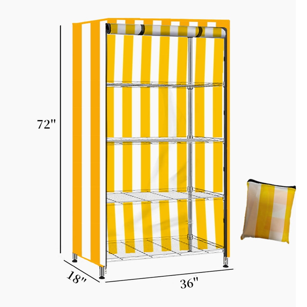 Protective Cover for Shelves, yellow Cover for Storage Shelves,Dust for ...
