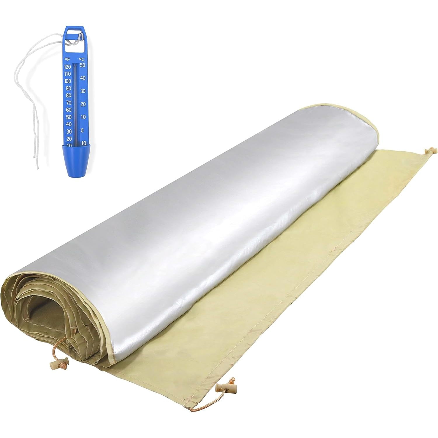 Protective Cover for Solar Blanket Reel - Outdoor Swimming Pool Winter ...