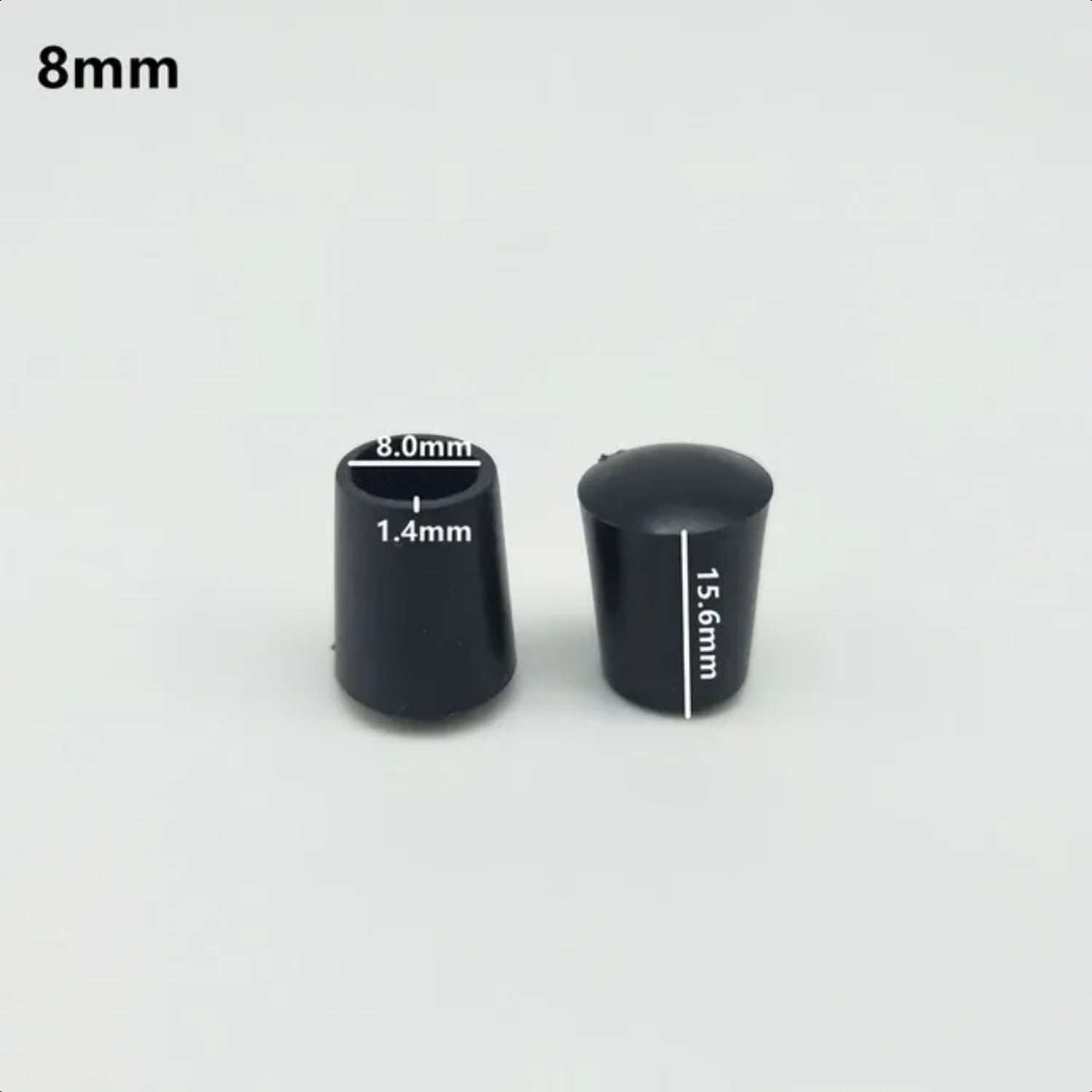 Protective Durable 16-Piece Rubber Chair Leg Caps for Indoor and ...