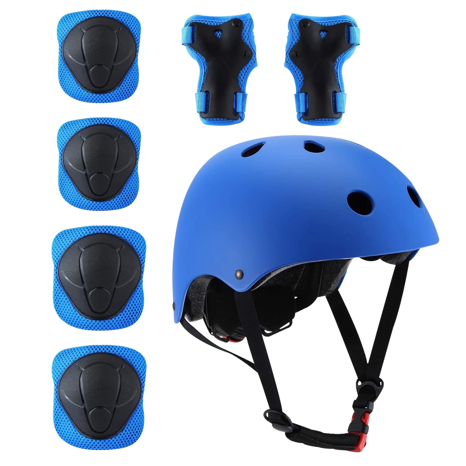 Protective Gear Set, Adjustable Kids Bike Helmet Set, Adjustable Helmet ...
