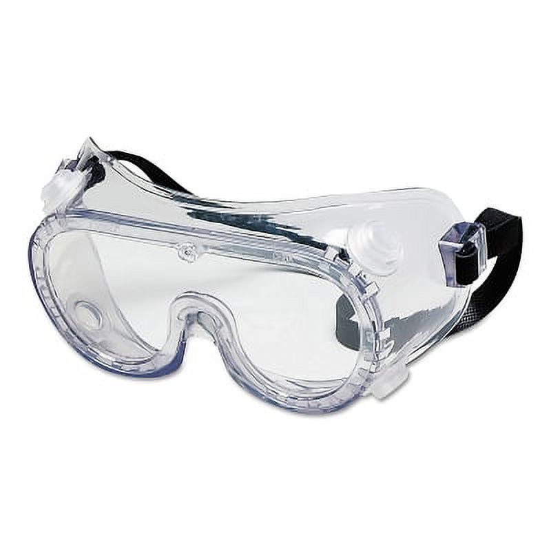 Protective Goggles, Clear/Clear, Pvc, Antifog, Chemical Resistant ...