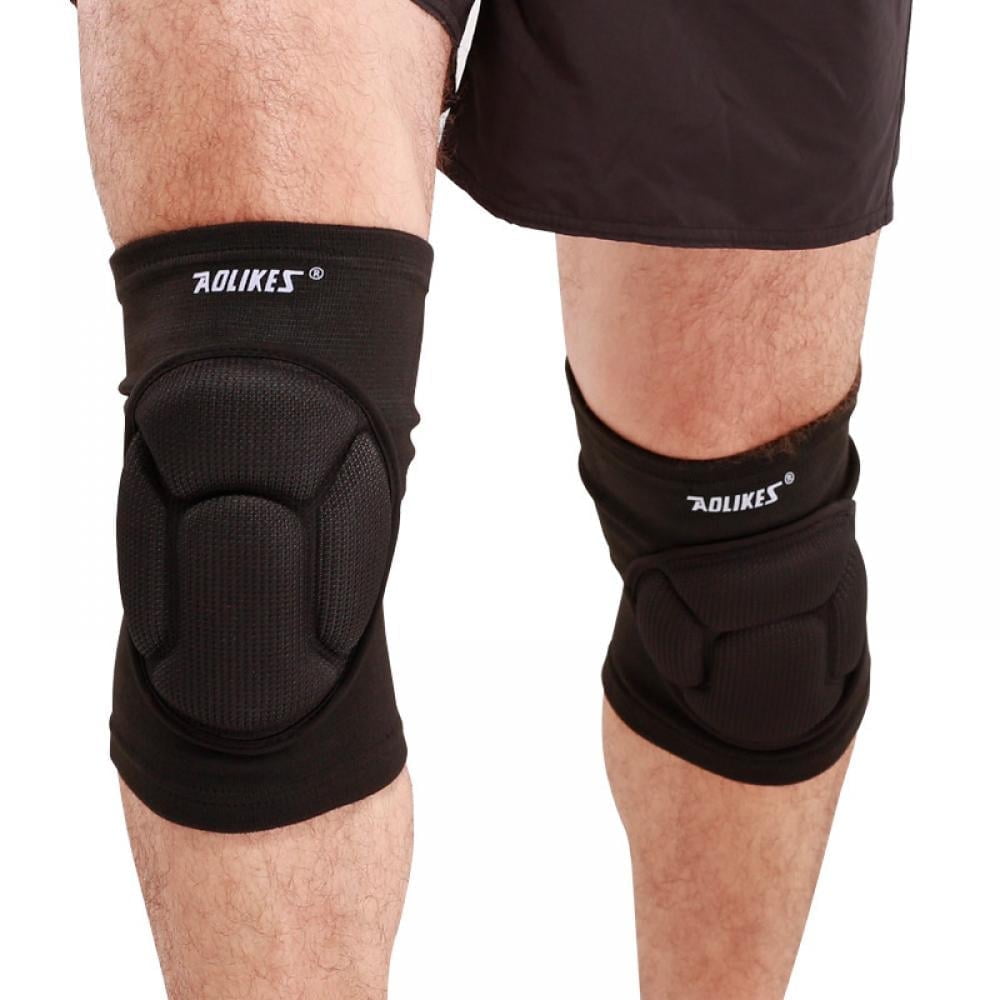 Protective Knee Pads Adult Anti-Slip Knee Guards Thick Sponge Collision ...
