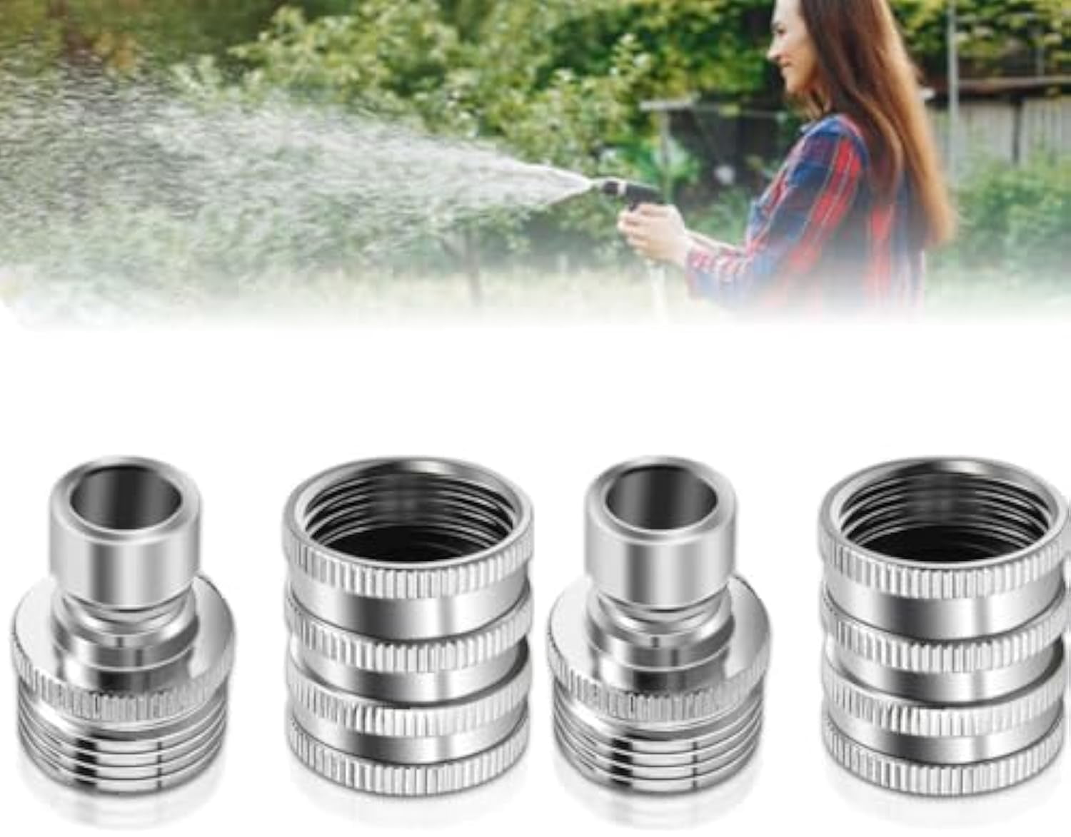 Protective Method Connect Fittings Set, 2025 Upgrade Stainless Steel ...