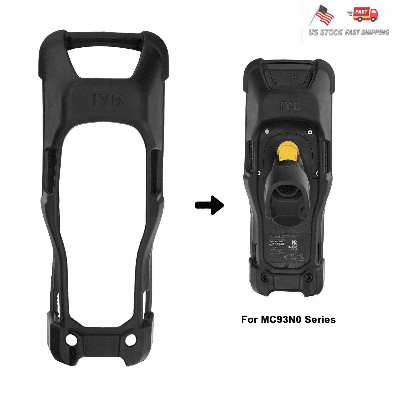 Protective Rubber Boot for Zebra MC9300 SG-MC93-RBTG-01 - Walmart.com