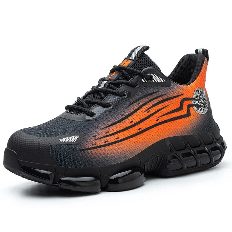 Protective Safety Shoes Men Steel Toe Work Sneakers Lightweight ...